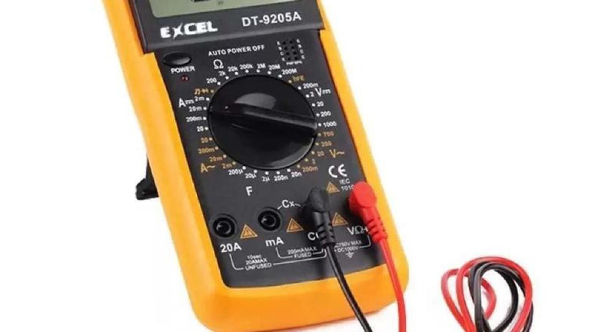 Đồng hồ điện tử đo vạn năng excel DT9205A cho thợ điện