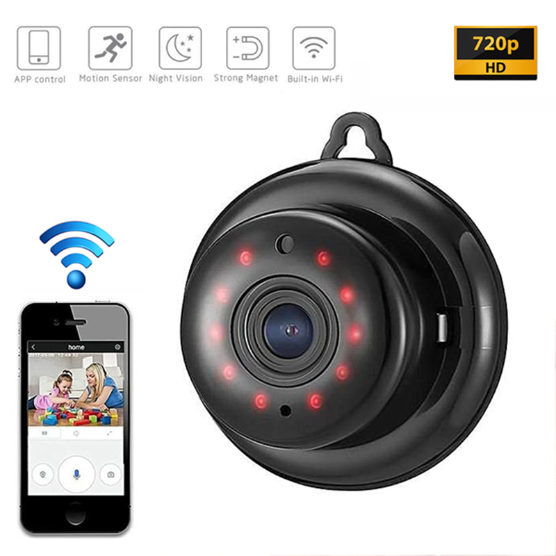 Camera wifi mini V380 Pro HD 1080P cảnh báo âm thanh 2 chiều